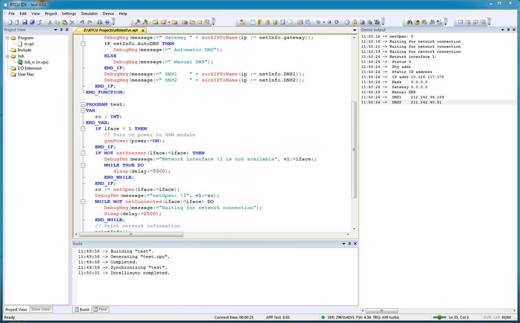 Logic IO - RTCU Products